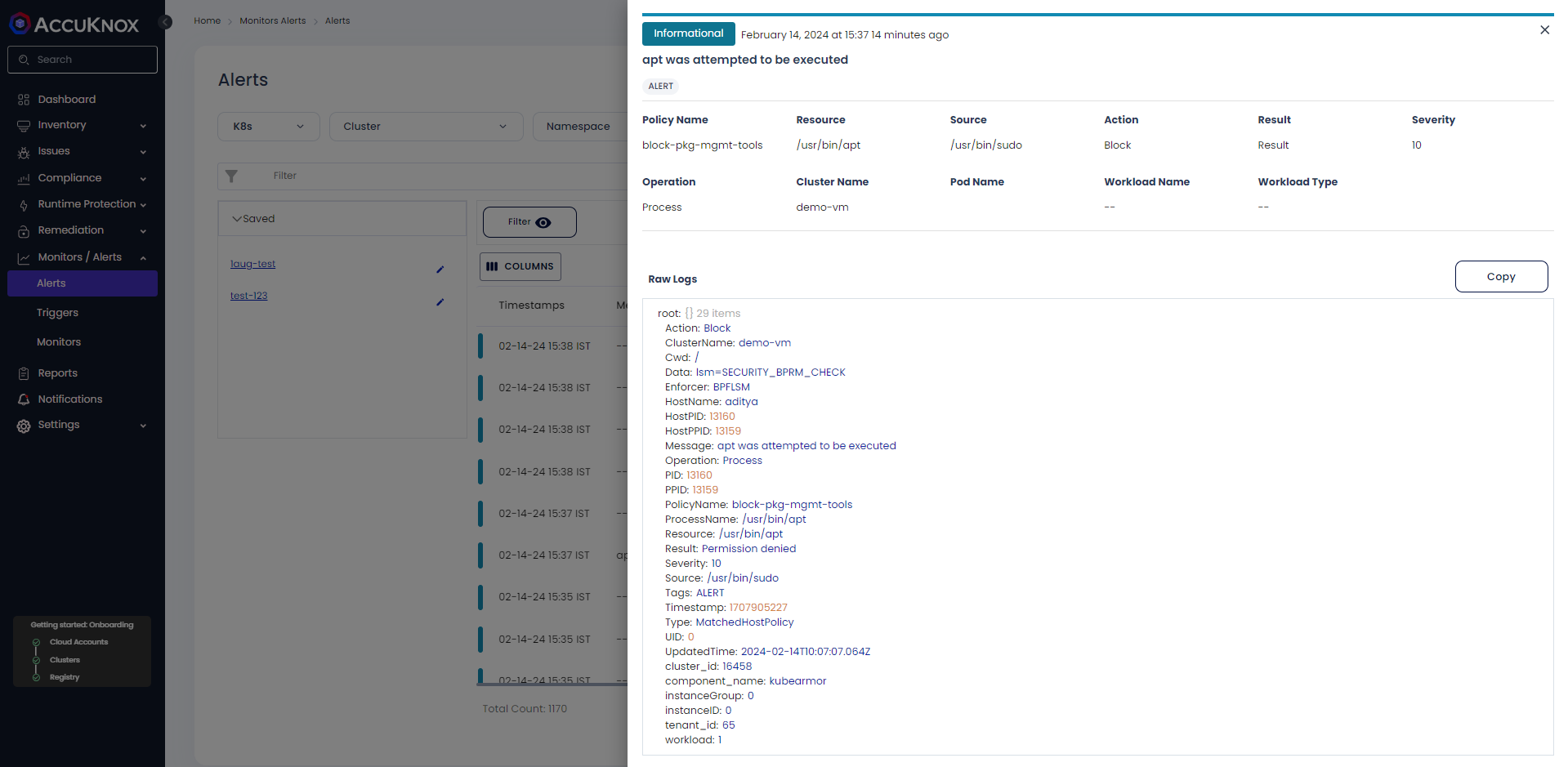 Virtual Machine Onboarding