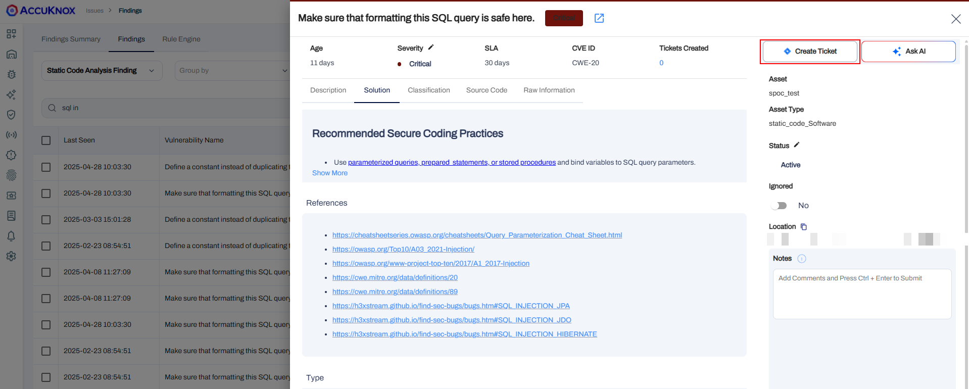 Google Cloud Build SAST