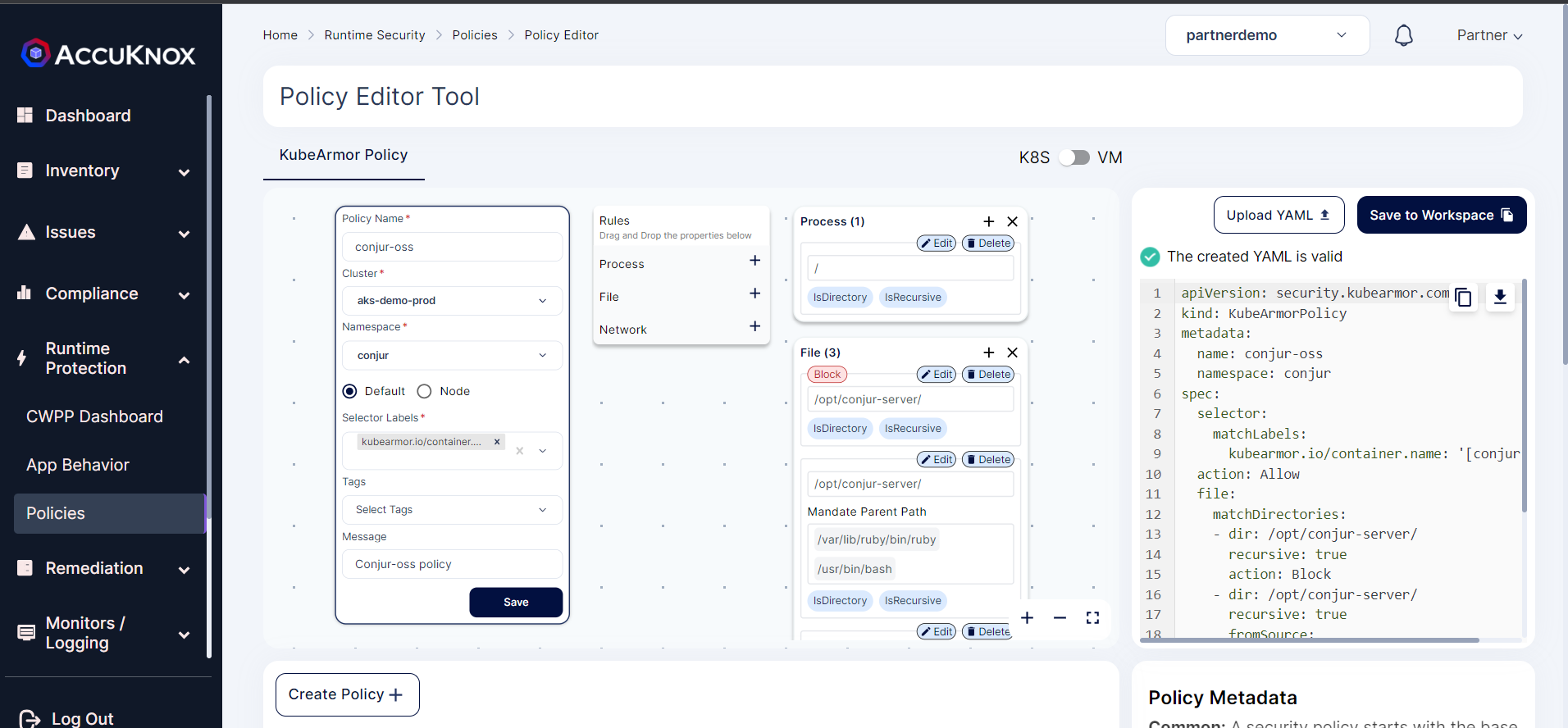 CyberArk Conjur Hardening